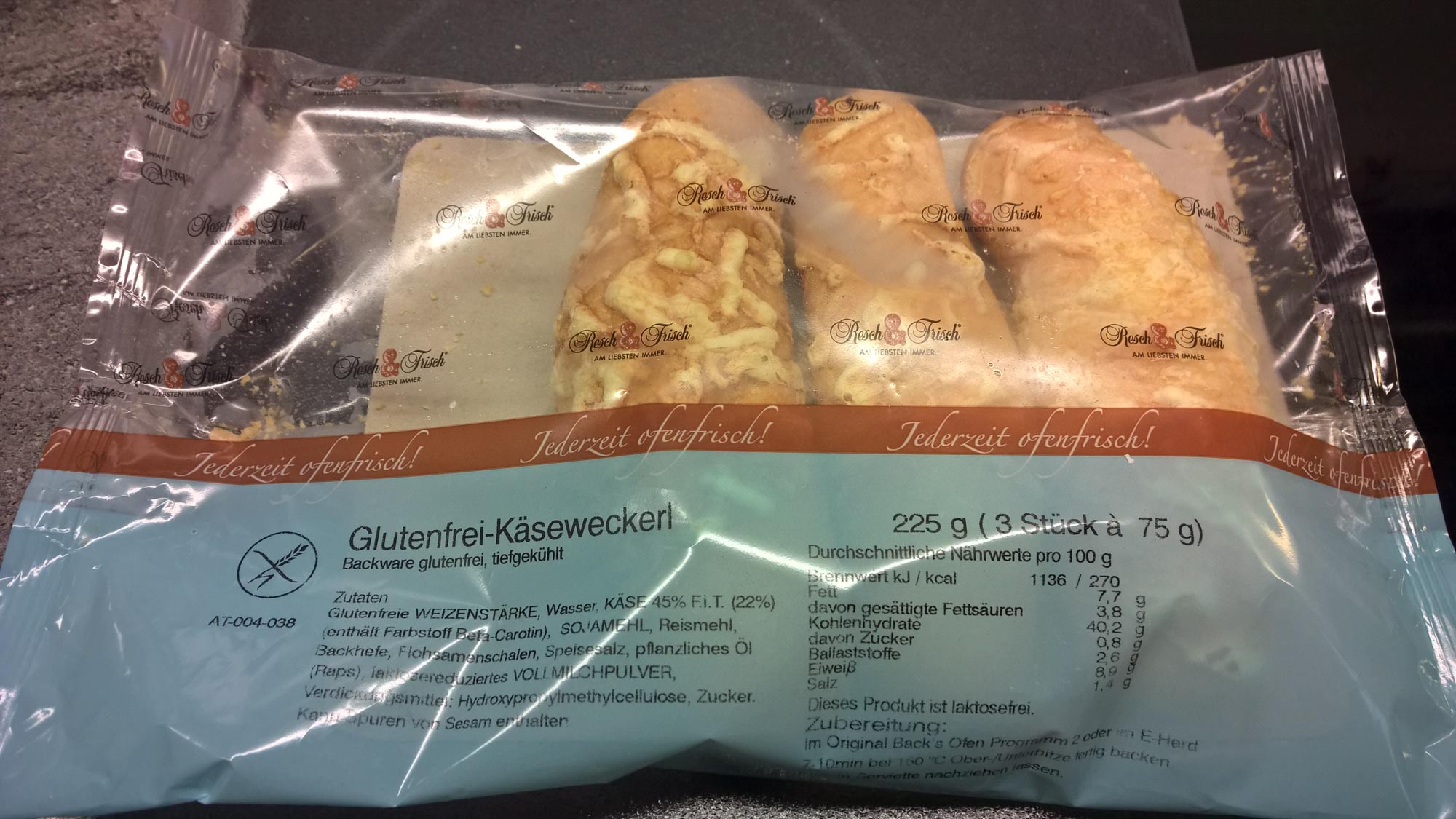 Resch & Frisch – Glutenfreie Backwaren zum Fertigbacken – Zöliakie ...