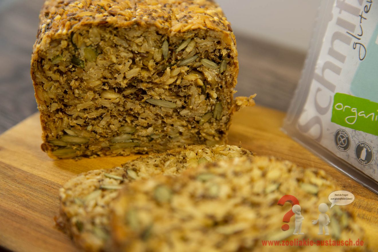 Neue glutenfreie Bio-Brote und Riegel von Schnitzer - Gewinnspiel ...